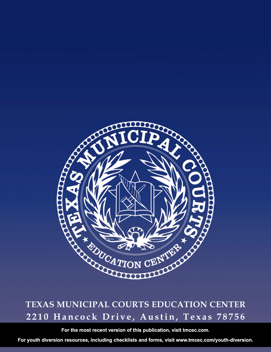 Bench Book – TMCEC